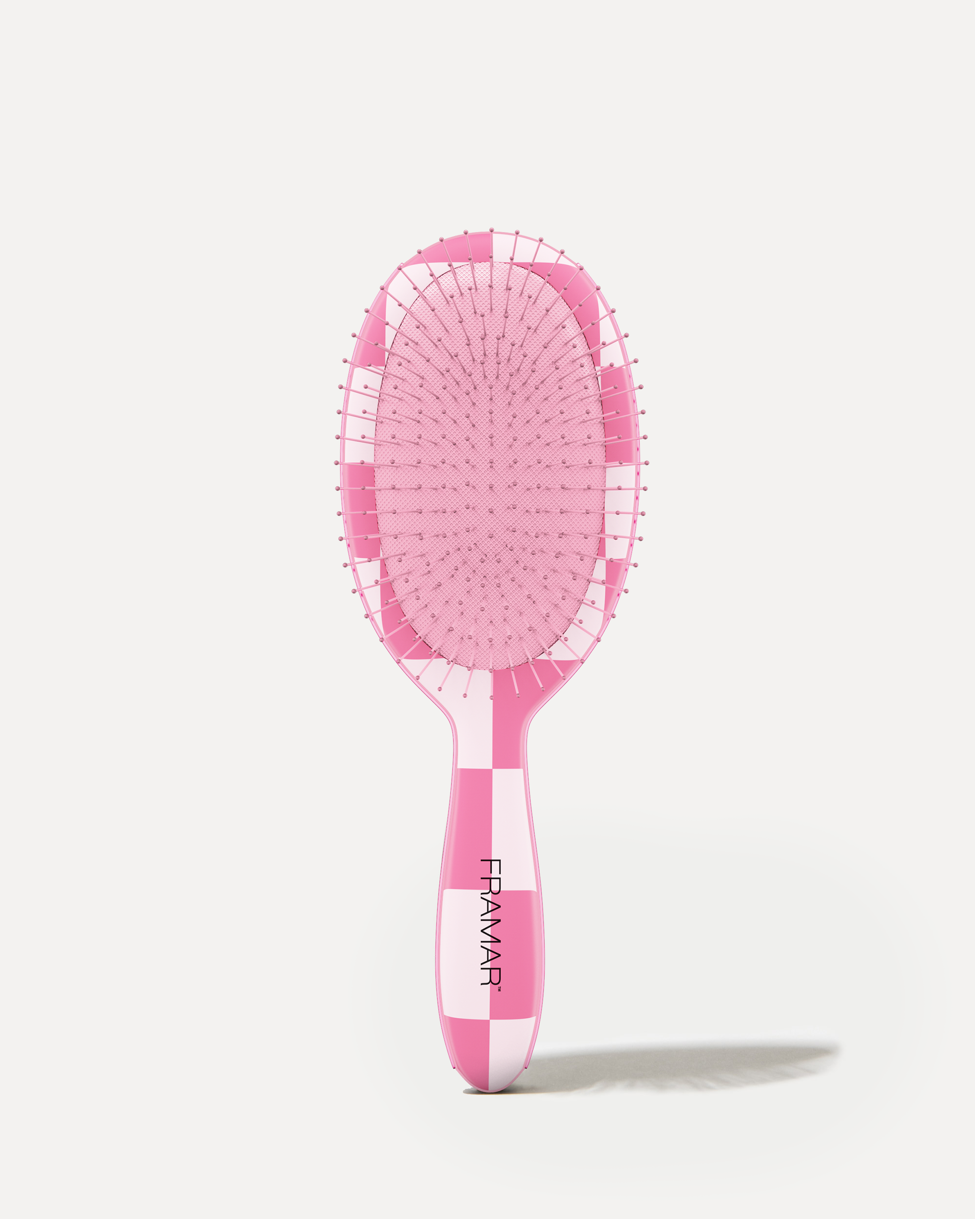 Checked Out Pink - Detangle Brush – Framar
