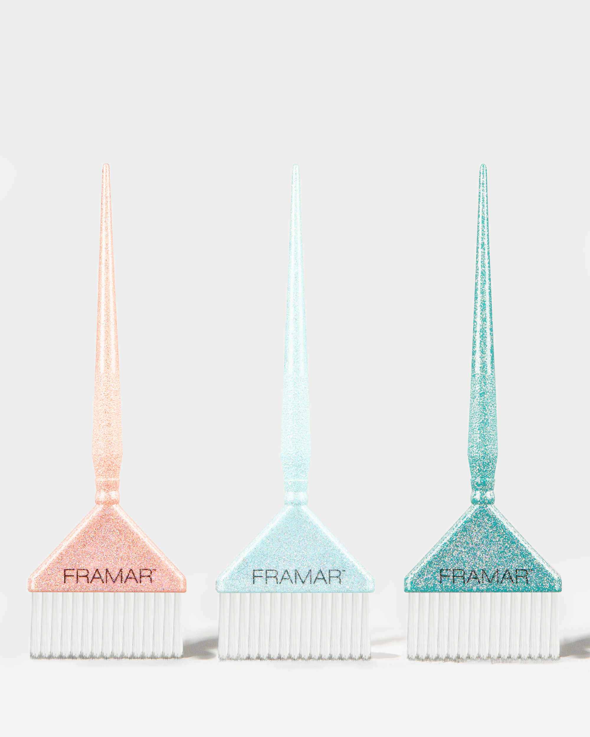 Framar Big Daddy Hair Color Brush Set | Hair Dye Brush 3 Pack, Extra ...