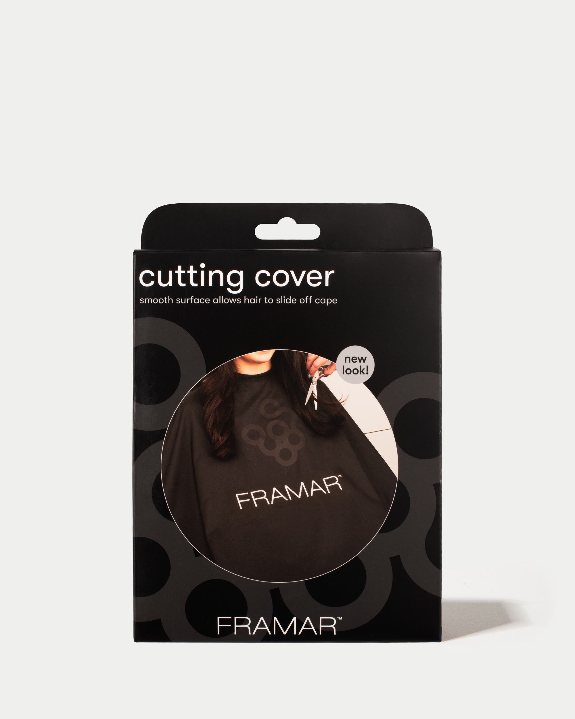 Framar Cutting Cover Barber Cape | Haircut Cape With Rubberized Neck ...