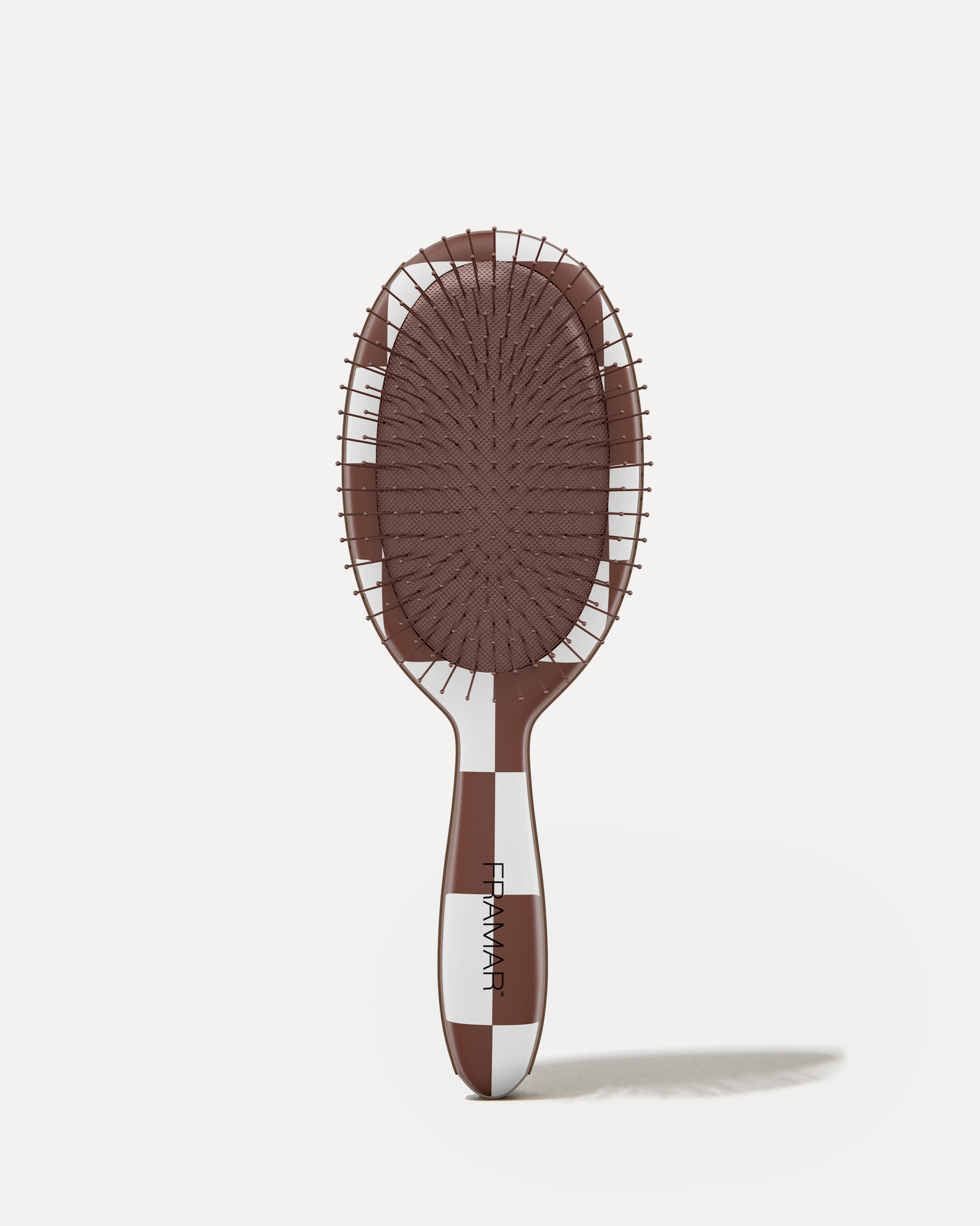 Checked Out Chocolate - Detangle Brush – Framar
